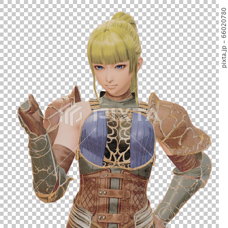 Female knight illustration fist grip - Stock Illustration [66020780 ...