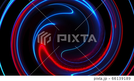 Computer generated abstract twist background....のイラスト素材 [66139189] - PIXTA