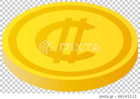 The Colon currency symbol coin - Stock Illustration [66145113] - PIXTA