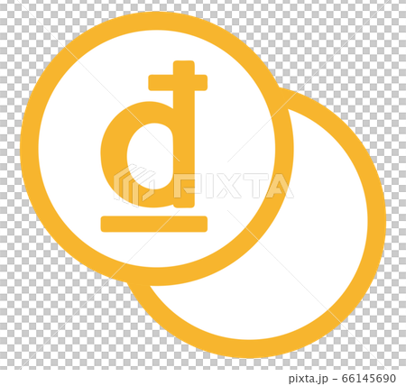 The Vietnamese dong currency symbol - Stock Illustration [66145690] - PIXTA