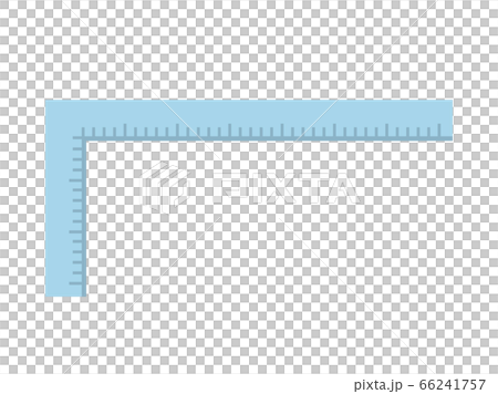Illustration of a right angle ruler - Stock Illustration [66241757] - PIXTA
