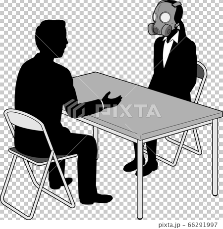 interview, an interview, job hunting - Stock Illustration [66291997 ...