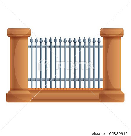 Iron Gate Clip Art Cartoon