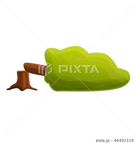 Cutted tree icon, cartoon styleのイラスト素材 [66402319] - PIXTA
