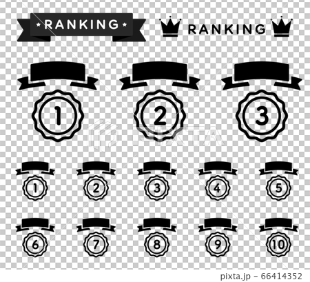 Ranking icon set / rank / illustration - Stock Illustration [66414352 ...
