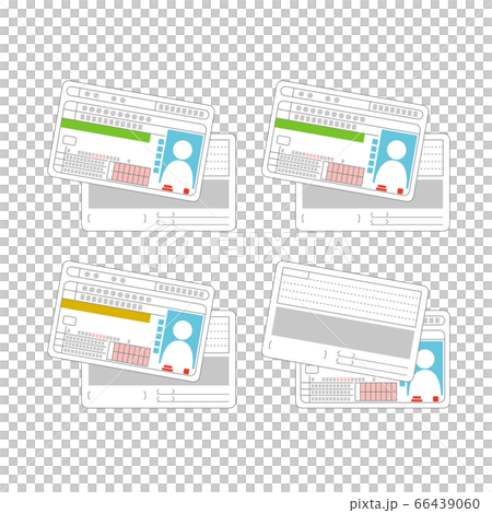 Driver's license image illustration - Stock Illustration [66439060] - PIXTA