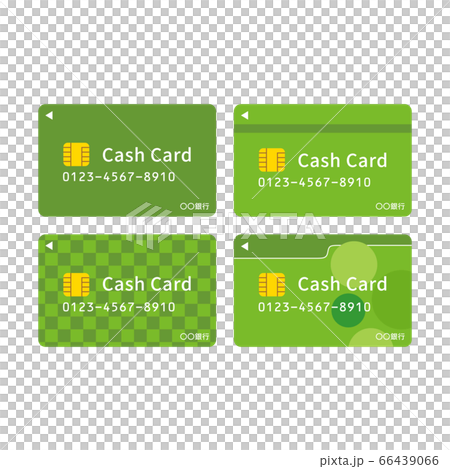 Green cash card image illustration - Stock Illustration [66439066] - PIXTA