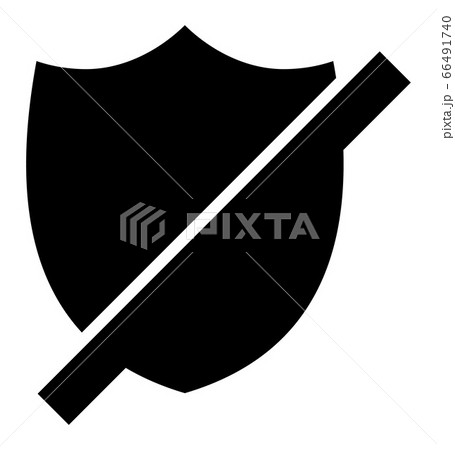Stop Shield - Vector Icon Illustrationのイラスト素材 [66491740] - PIXTA