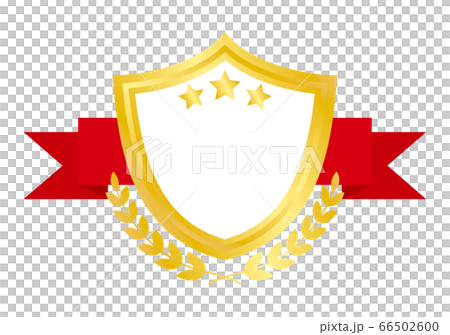 Shield-shaped ranking icons, labels and frames - Stock Illustration ...