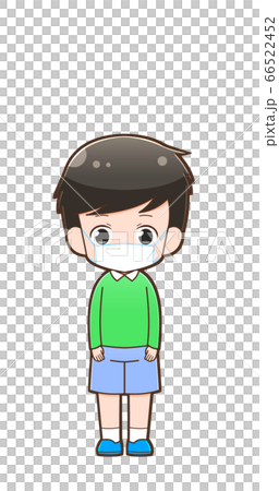 Boy (mask_normal) - Stock Illustration [66522452] - PIXTA