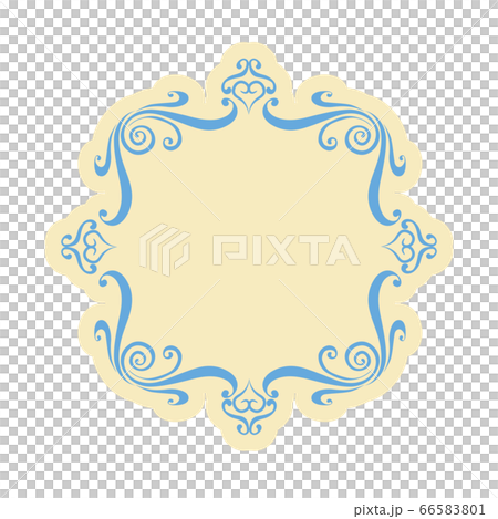 Graphic illustration material Baroque style:... - Stock Illustration ...