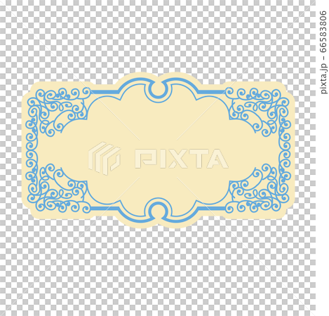 Graphic illustration material Baroque style:... - Stock Illustration ...