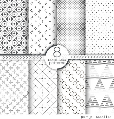 Set of vector seamless patternsのイラスト素材 [66681148] - PIXTA