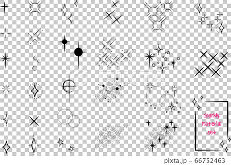 Glitter set 2 - Stock Illustration [66752463] - PIXTA