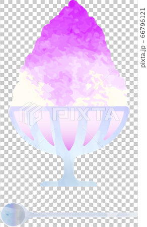 shaved ice-illustration-Shaved ice-Grape - Stock Illustration [66796121 ...