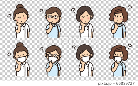 Nurse_expression_question - Stock Illustration [66859727] - PIXTA