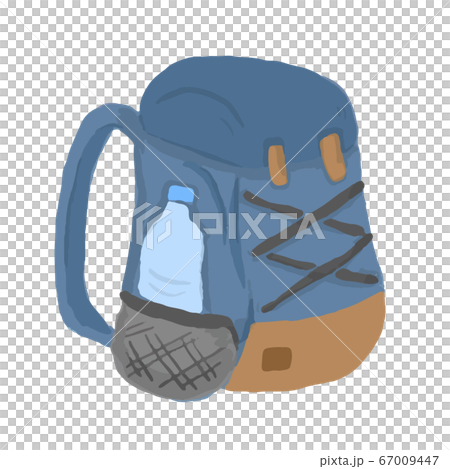 A loose backpack vector illustration that can... - Stock Illustration ...