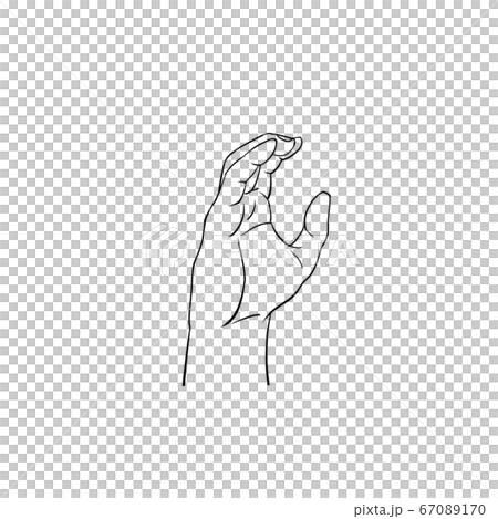 Hand Illustration 04 - Stock Illustration [67089170] - PIXTA