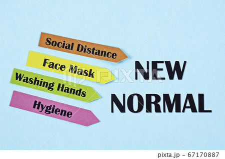 Life after pandemic concept.の写真素材 [67170887] - PIXTA