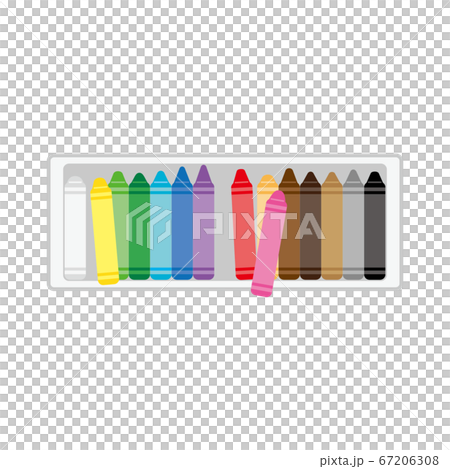 crayon - Stock Illustration [67206308] - PIXTA
