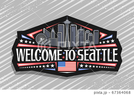 Vector logo for Seattleのイラスト素材 [67364068] - PIXTA