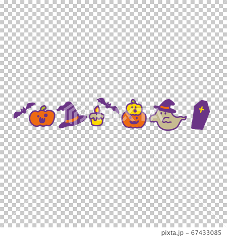 Halloween line - Stock Illustration [67433085] - PIXTA