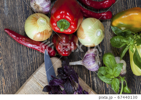 fragrant and ripe vegetablesの写真素材 [67440130] - PIXTA