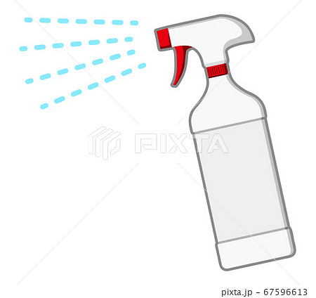 スプレー噴射のイラスト素材 [67596613] - PIXTA