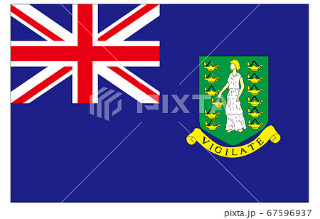 Bvi National Symbols Flag Anguilla Anguilla Flag Fabric Surface Fabric