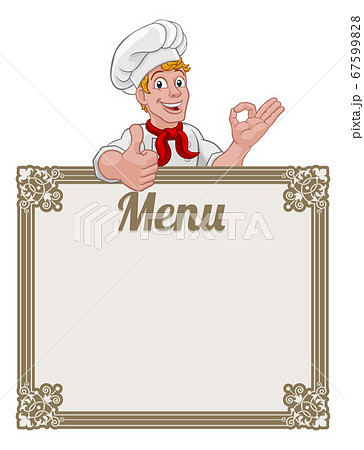 Clip Art Menu Sign