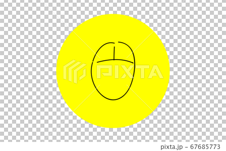 Analog handwriting style loose touch icon: mouse - Stock Illustration ...