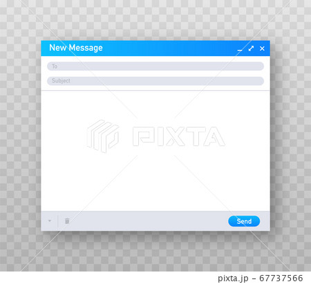 Blank Text Message Template
