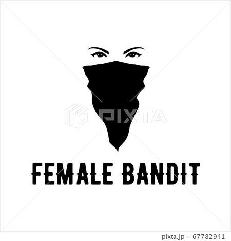 Cartoon Bandit Mask
