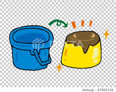 Bucket pudding - Stock Illustration [67960138] - PIXTA