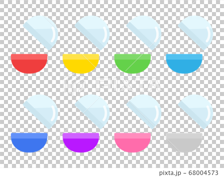 Illustration of Gacha Gacha Capsule - Stock Illustration [68004573] - PIXTA