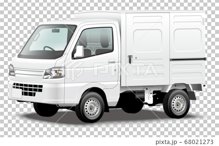 Commercial vehicle illustration light car light... - Stock Illustration ...
