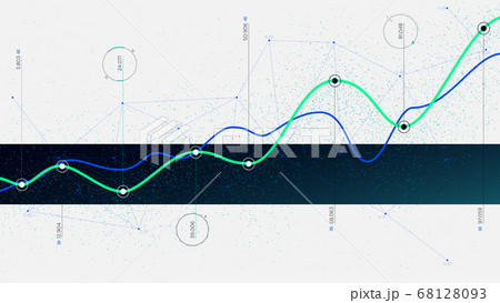 Big data algorithms visualization technologies...のイラスト素材 [68128093] - PIXTA