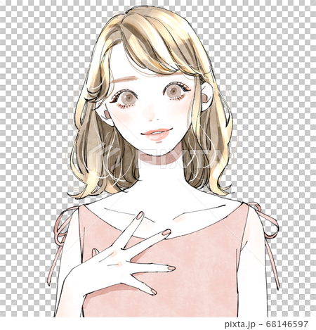 Personal color Yebe spring - Stock Illustration [68146597] - PIXTA