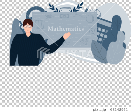 Math educational vector illustration - Stock Illustration [68148951 ...