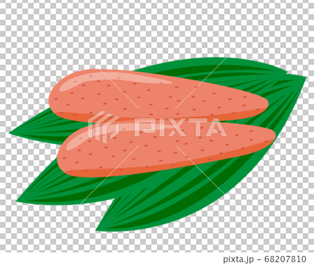 Cod roe vector illustration - Stock Illustration [68207810] - PIXTA