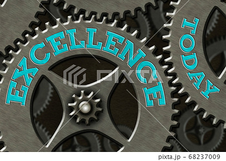 Handwriting text Excellence. Concept meaningのイラスト素材 [68237009] - PIXTA