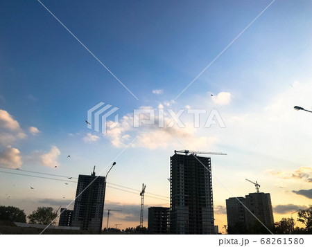 Tall beautiful monolithic-frame panel buildings | materials | digitalstage