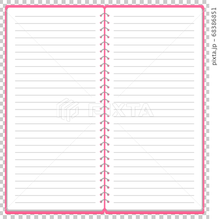 Sketchbook Ring note frame illustration * 2... - Stock Illustration ...