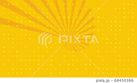 Background with pulsating white circles and sun...のイラスト素材 [68450366 ...