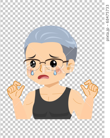 exercise, cry, crying - Stock Illustration [68475733] - PIXTA