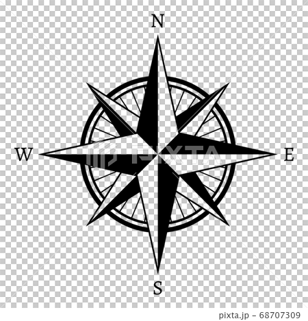 Orientation mark silhouette _ icon illustration... - Stock Illustration ...