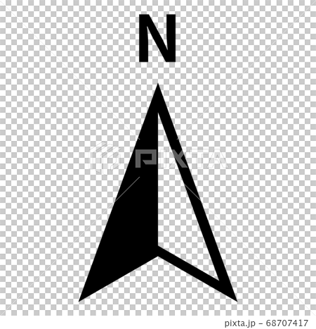 Orientation mark silhouette _ icon illustration... - Stock Illustration ...