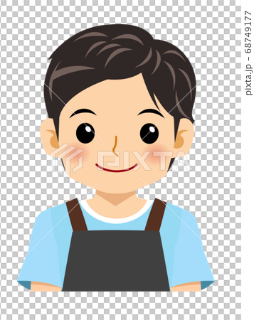 salesperson, shop assistant, part-time job - Stock Illustration ...