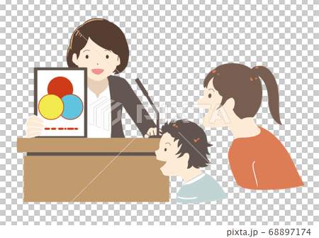 View logo mark announcement Female (no line) - Stock Illustration ...