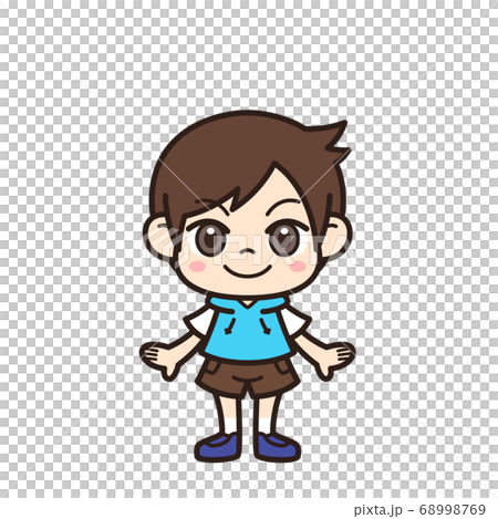 Boy normal - Stock Illustration [68998769] - PIXTA